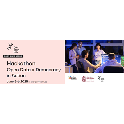 Hackathon Open Data x Democracy in Action - Portail Open Data